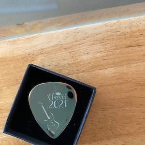 Personalised Guitar Pick, Plectrum With Engraving, Personalised Gift ...