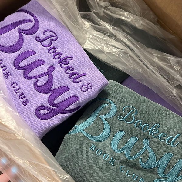 Custom Embroidered Sweatshirt, Pullover, Personalized Crewneck ...