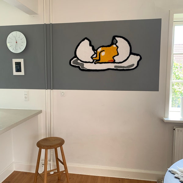 Cute Frog Tufted Rug, Cute Hand Tufted Rug, Aesthetic Hand Tuft Rug ...