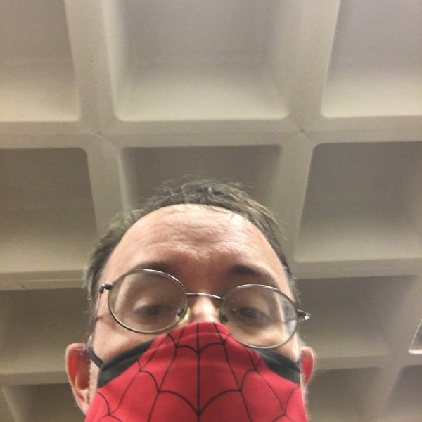 Spider Web Face Mask With TWO Filters and Pocket | Super Hero Mask ...