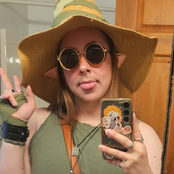 Brea's Butterfly Fae/fairy Ear Cuffs Design-long Ears - Etsy