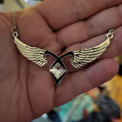 Witchlight Rune Pendant Necklace Shadowhunters the Mortal - Etsy