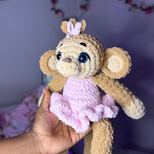 Crochet Pattern Monkey Amigurumi Monkey Pattern PDF Tutorial Stuffed Monkey Plush Pattern ...
