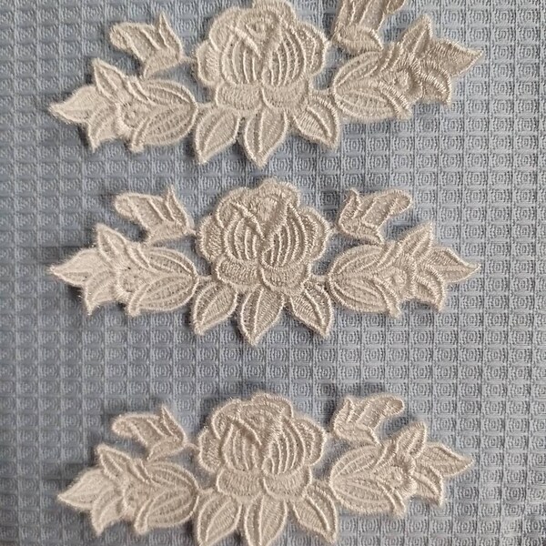 FSL Roses Flowers Free Standing Lace Machine Embroidery Designs Instant ...