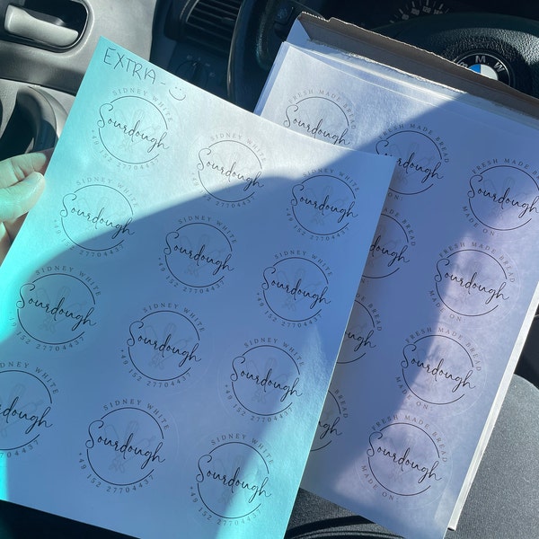 Fresh Butter Labels - Butter Stickers -homemade Butter - Farm Sticker ...