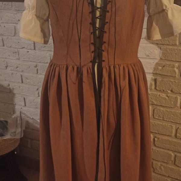 PDF Size MEDIUM Medieval Over-gown 621 New Rabbit & Hat Sewing Pattern ...