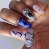 Y2k Red Star Hand Painted Nails /custom Press on Nails/ Hand - Etsy Canada
