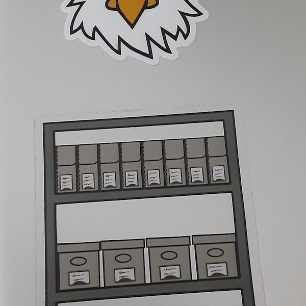 Archival Storage Clear Sticker, Archival Boxes, Archivist Sticker ...