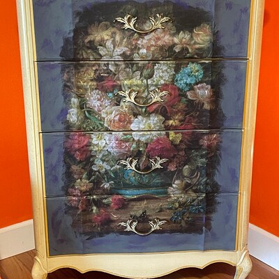 Posh Script Posh Chalk Deluxe Decoupage Paper-high Quality - Etsy