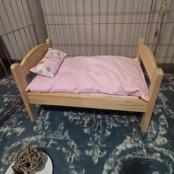 Doll Bed Comforter Set [ Bunny Bedding [ for the Ikea Duktig Doll Bed ...