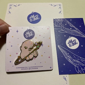Cosmic Octopus Enamel Pin - Etsy