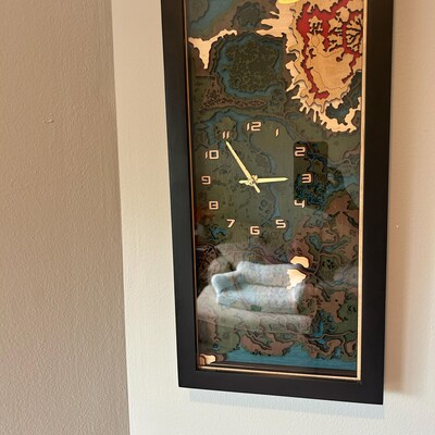3D the Wheel of Time Wooden Map - Etsy