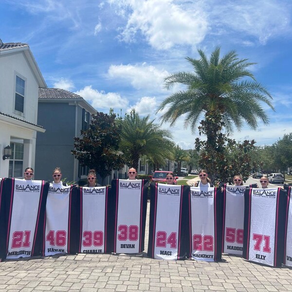 Daisy Personalized Beach Towel, Custom Pool Towel, Groovy Bridesmaid ...