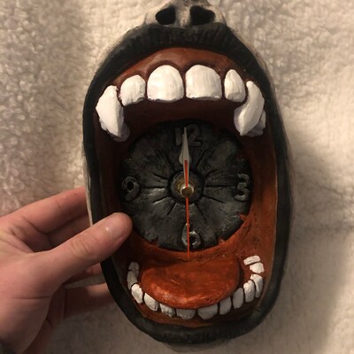 Vampire Clock - Etsy UK
