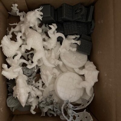 Goblin Warlock Boss Miniature Goblin Wizard Dungeons and Dragons Mini ...