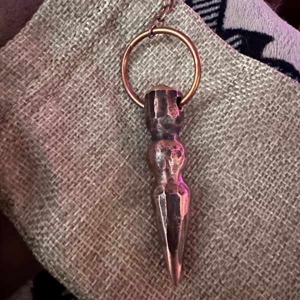 Fang of Fenrir Pendant Hand Forged Jewelry Witchcraft Talisman Viking ...
