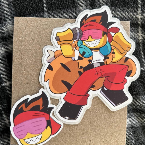 LMK Wukong and Macaque 3 Inch Tall Matted Sticker - Etsy