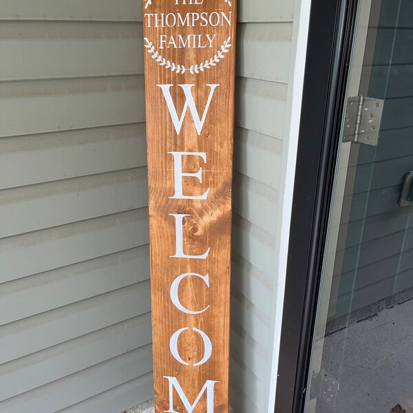 Last Name Sign, Personalized Sign, Family Sign, Custom Sign, Name Sign ...