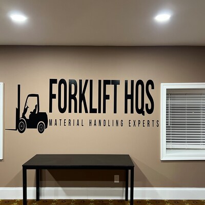 Large Custom Business Name Wall Decal, Office Wall Art Decor ...