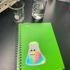 Holographic Beaker Sticker, Cute Chemistry Flask, Biology, Lab Tech ...