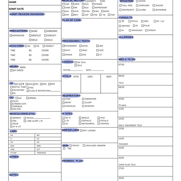 Printable Cash Breakdown Sheet PDF, Money Breakdown Form by ...