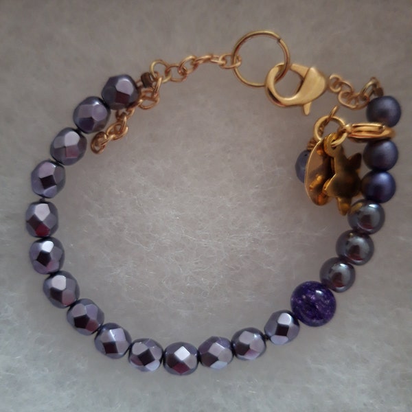 Period Tracking Bracelet, Selene Beads Bracelet, Menstruation Bracelet ...