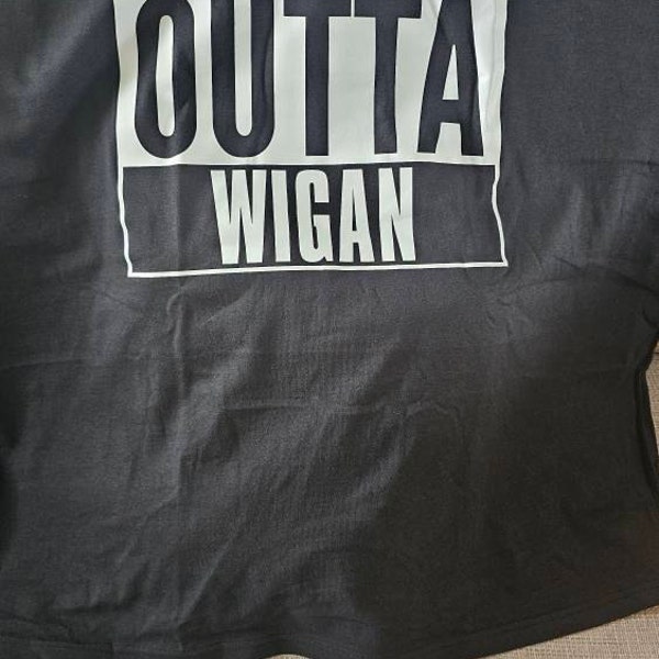 Straight Outta Custom Text T-shirt - Straight Outta Personalised T ...
