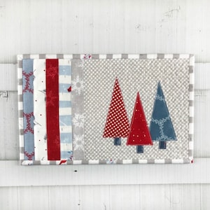 Spring Tulips Mug Rug Pattern | Etsy