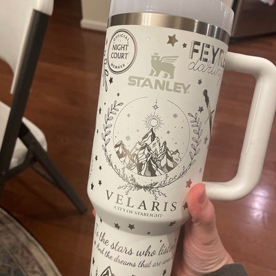 40 Oz Acotar Pattern Stanley Tumbler Cup - Etsy