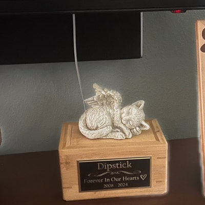 Cremation Urn Name Plate Custom Engraved Plate Name Plate for Memorial ...