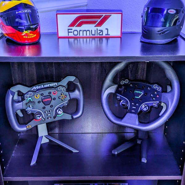 Moza QR Wheel Display Stand for Sim Racing Steering Wheels - Etsy