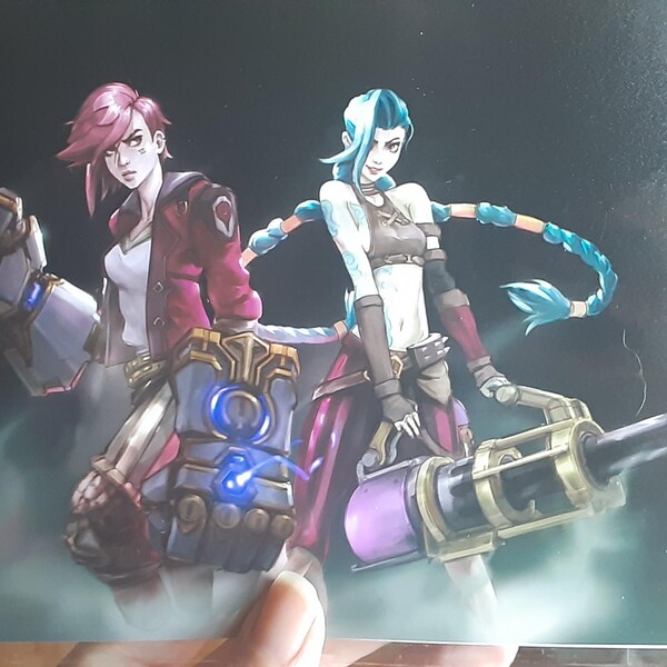 Arcane - Jayce Viktor- 4" Vinyl Sticker - Etsy