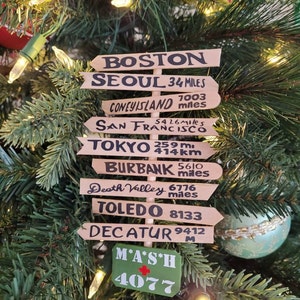 Mash 4077 sign post decorative sign mash 4077th signpost sign - Etsy ...