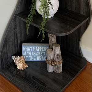 Small 10 Driftwood Piling Nautical Table Decor,coastal/lake Theme Wood ...