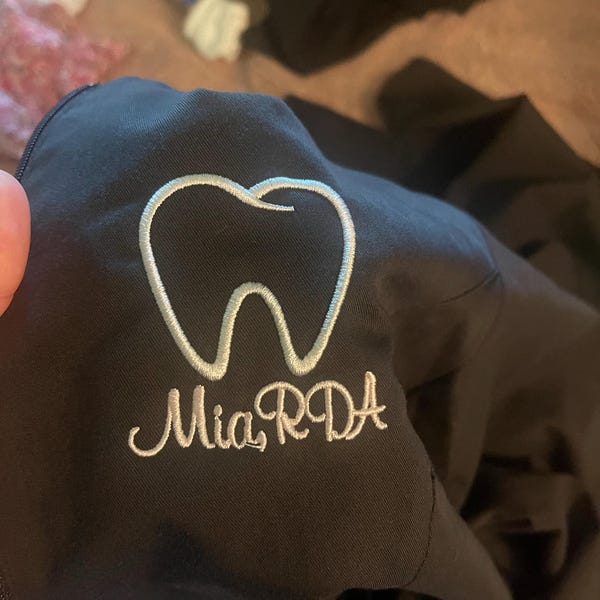 W W/unisex Dental Snap up Lightweight Jacket With Custom Personalized ...