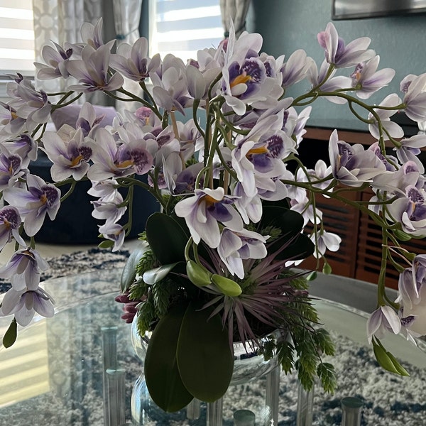 Floating Teacup Waterfall Pouring Foam Flowers Gift Home Décor Tea ...