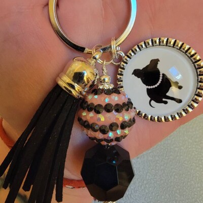 Pit Bull Key Chain Girl Pit Bull Pit Bull Gifts Pit Bull - Etsy