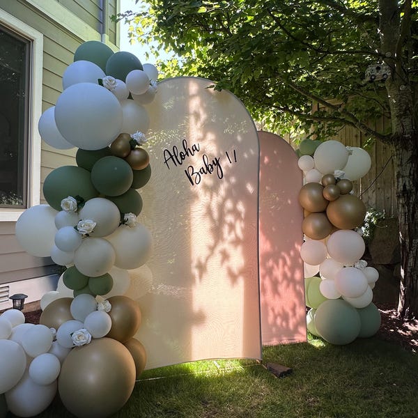 Birthday Backdrop Name Sign, Name Sign for First Birthday Party, Wood ...