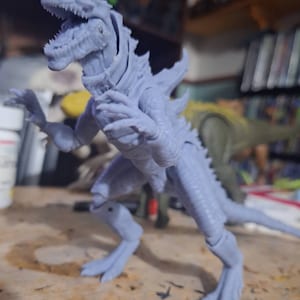 Godzilla 1998 Poseable Papercraft - Etsy