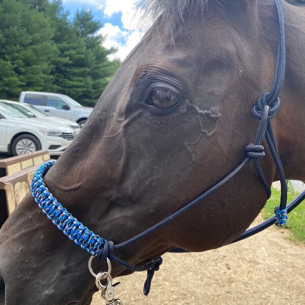 Custom Side Pull With Matching 8' Rope Reins - Etsy