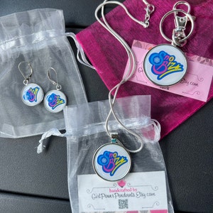 Large Double Sided Photo Keychain 1.25 Inch 2 Pictures of - Etsy