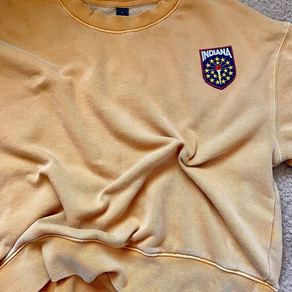 Indiana Vintage Travel Patch by Voyager - Etsy