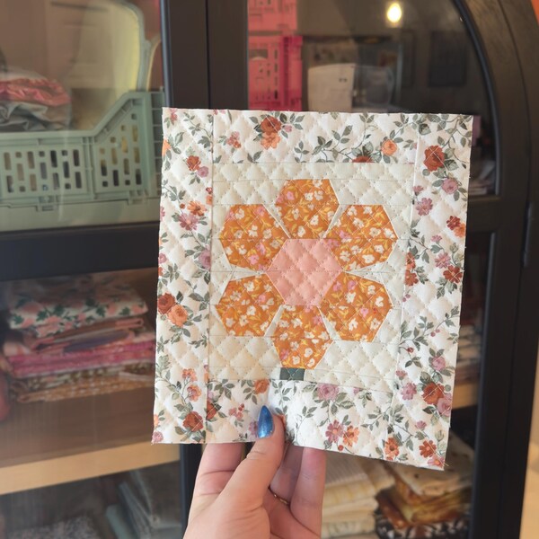 Coneflower FPP Pattern - PDF Download - Foundation Paper Piecing - Etsy