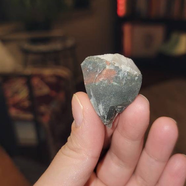 Rainbow Ammonite Crystal Shell (28.2g) Raw Crystal Fossil, Opalized ...