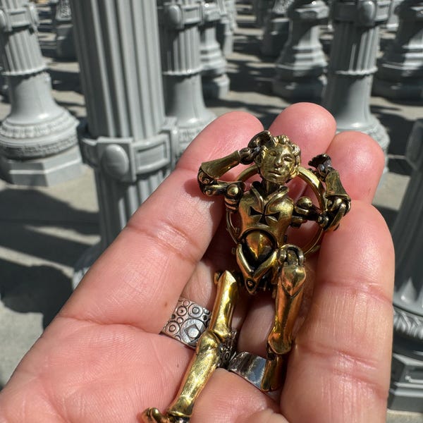 Movable Good Person Keyring Ver.1.5,movable Joints,keyholder,gift ...