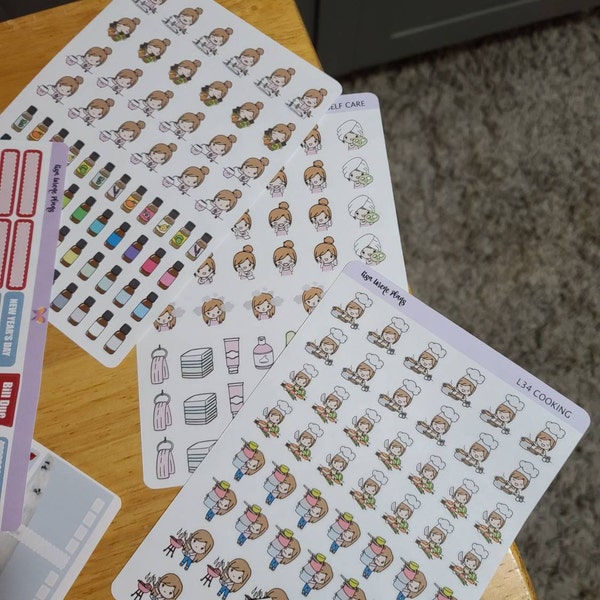 COOKING Planner Stickers | Perfect for All Planners | L34 - Etsy