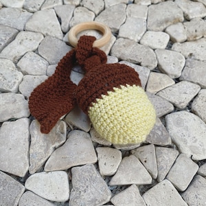 My Acorn Rattle Crochet Pattern PDF in English US Terms French - Etsy