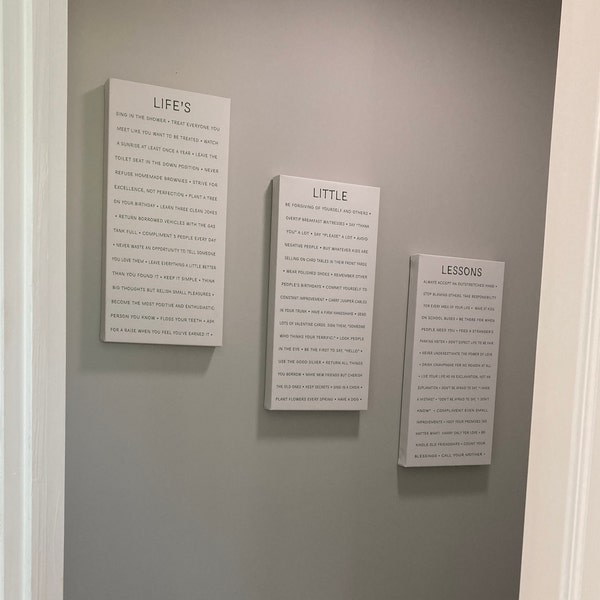 Create Your Own Text Canvas Sign, Personalized Canvas, Custom Canvas ...