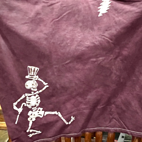 Grateful Dead Dancing Skeleton and Lighting Bolt - Etsy