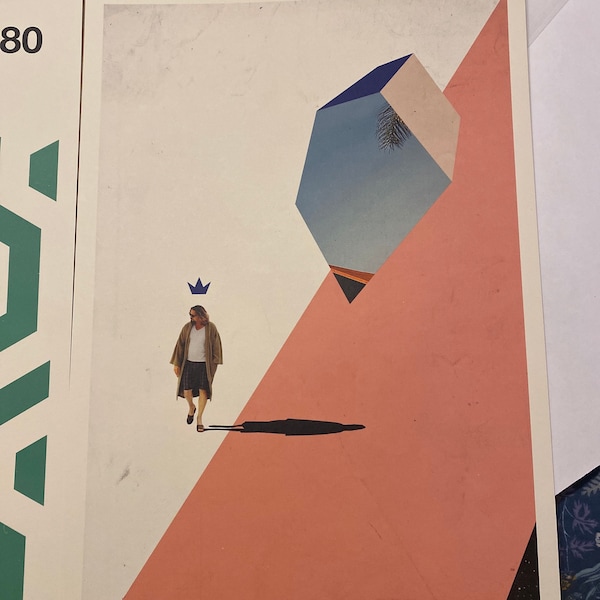 THE BIG LEBOWSKI - Coen Brothers Inspired Poster, Art Print - Abstract ...